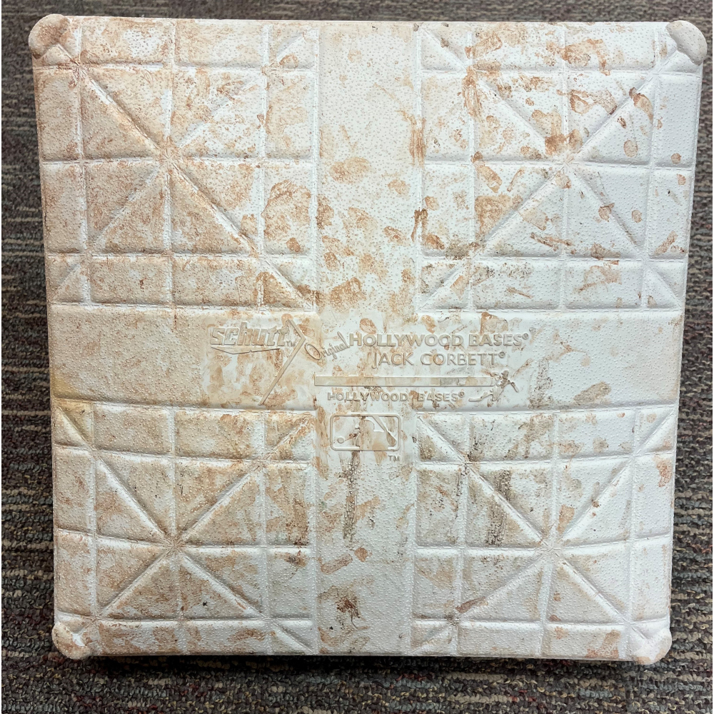 Detroit Tigers 2010 Game-Used 1st Base With Detroit Tigers Base Jewels ...