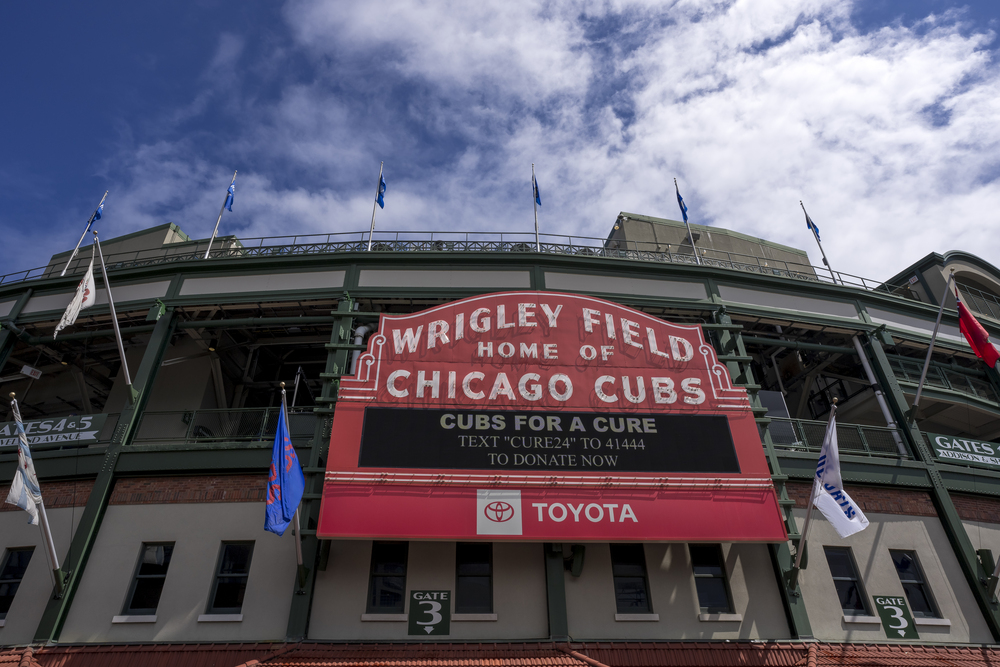 Wrigley Field Collection -- Rooftop Flag -- Andre Dawson | Chicago Cubs ...