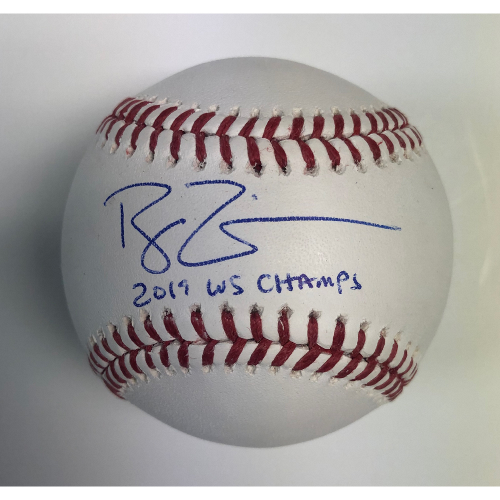 Ryan Zimmerman Autographed Rawlings Official Major League Baseball with ...