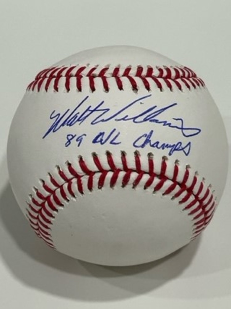 Matt Williams Autographed "89 NL Champs" Baseball | MLB Auctions