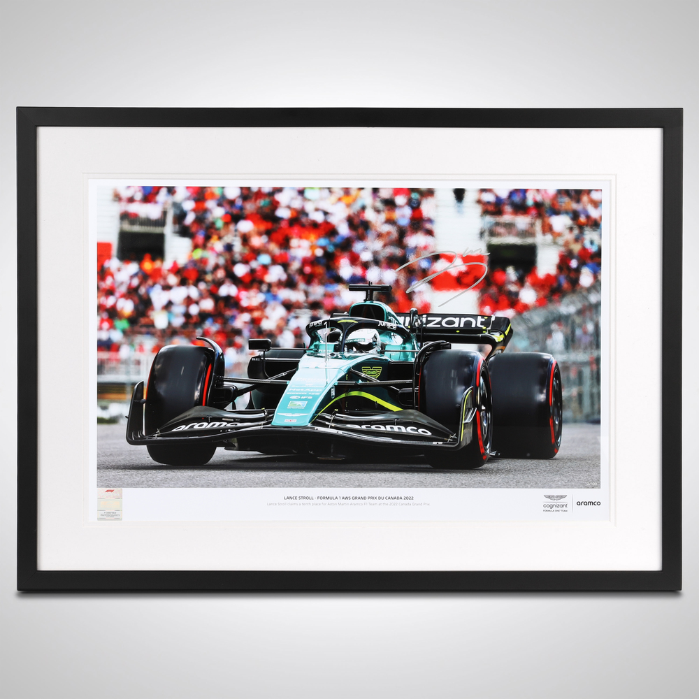 Lance Stroll 2022 Signed Photo - Canadian GP | F1 Authentics