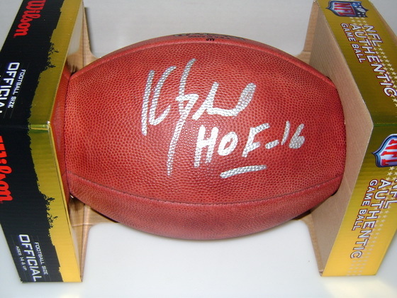 HOF - STEELERS KEVIN GREENE SIGNED AUTHENTIC FOOTBALL | The official ...