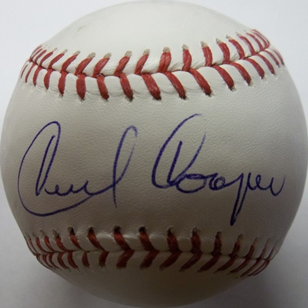 Cecil Cooper Autographed Baseball | MLB Auctions