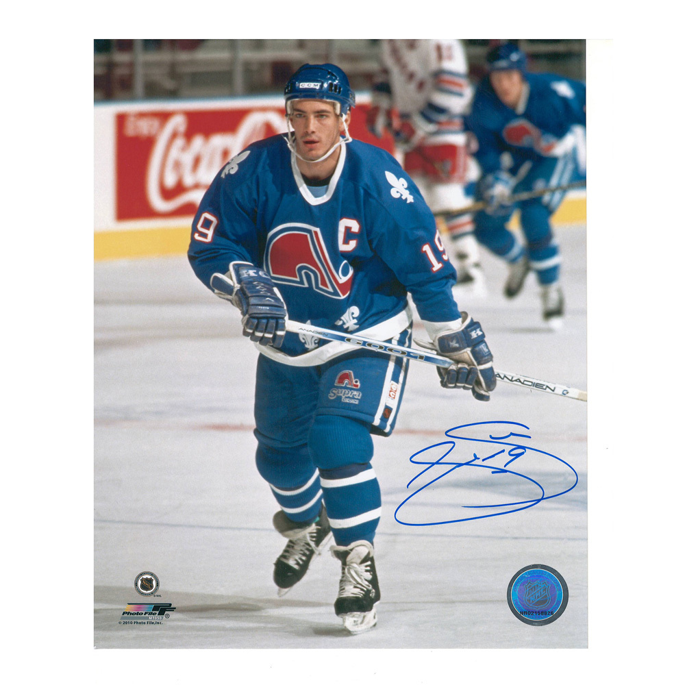JOE SAKIC Signed Quebec Nordiques 8 X 10 Photo - 70172 - Colorado ...