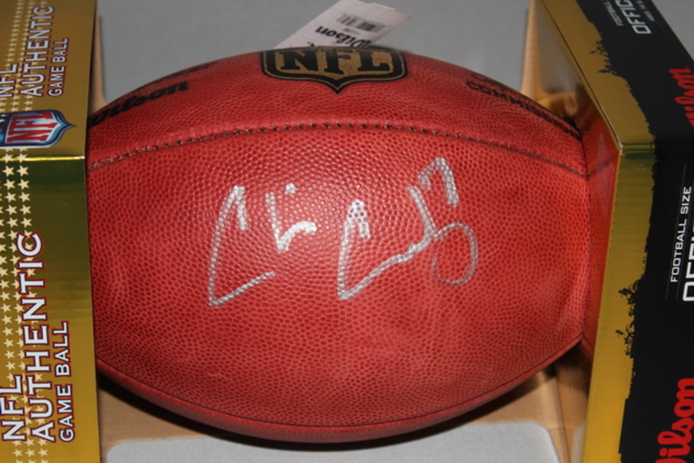 CHIEFS - CHRIS CONLEY SIGNED AUTHENTIC FOOTBALL | The official auction ...