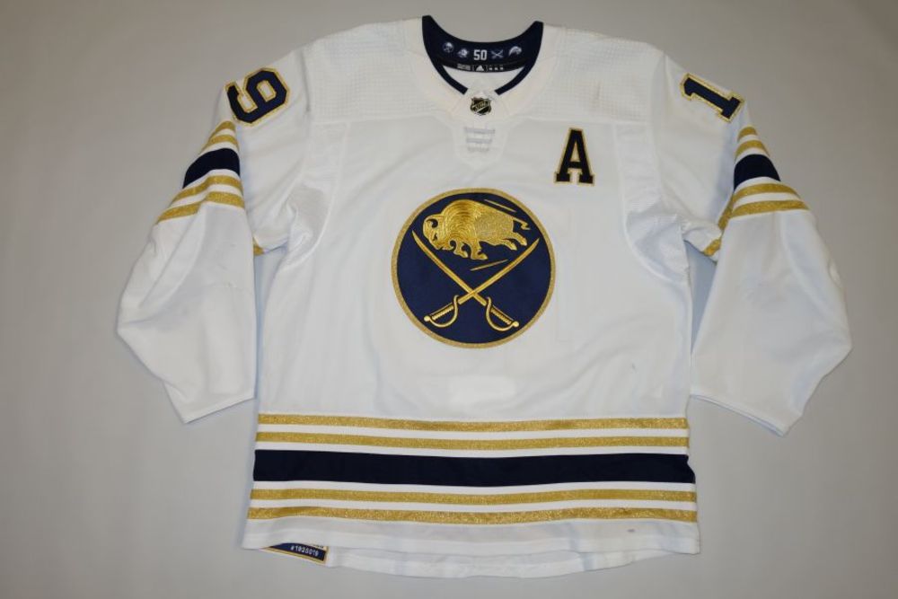 Jake McCabe 2019-20 Buffalo Sabres 50th Alternate Jersey - NHL Auctions