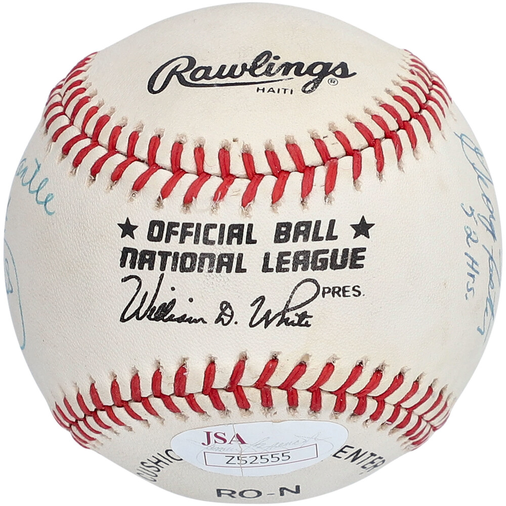 MLB 50 Home Run Club Autographed & Inscribed Rawlings Official National ...