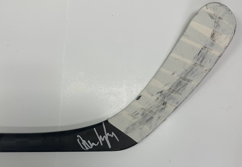 #43 Quinn Hughes Game Used Stick - Autographed - Vancouver Canucks ...
