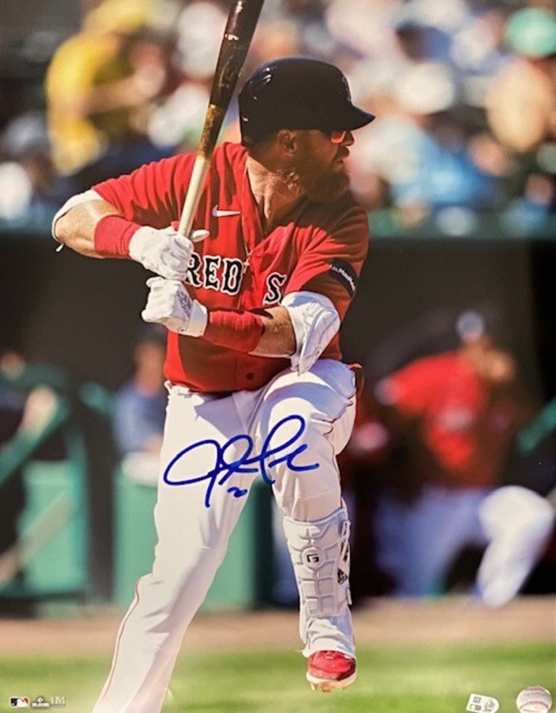 Justin Turner Autographed 16x20 - Red Sox | MLB Auctions