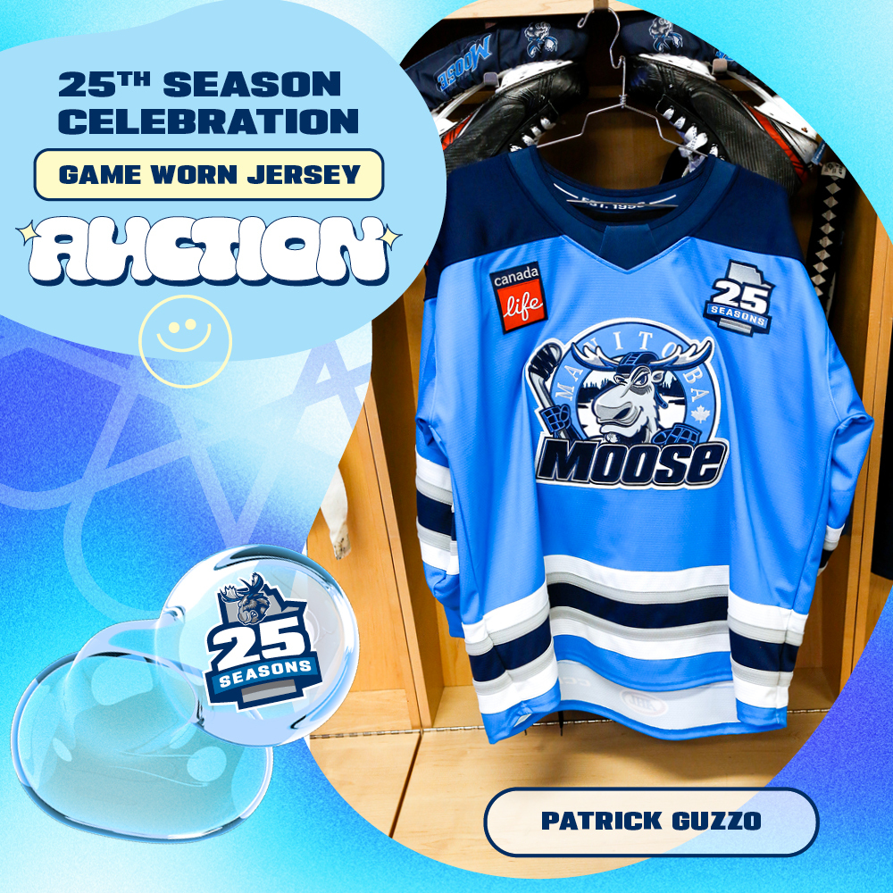PATRICK GUZZO Warm-Up Worn 25th Season Jersey - NHL Auctions