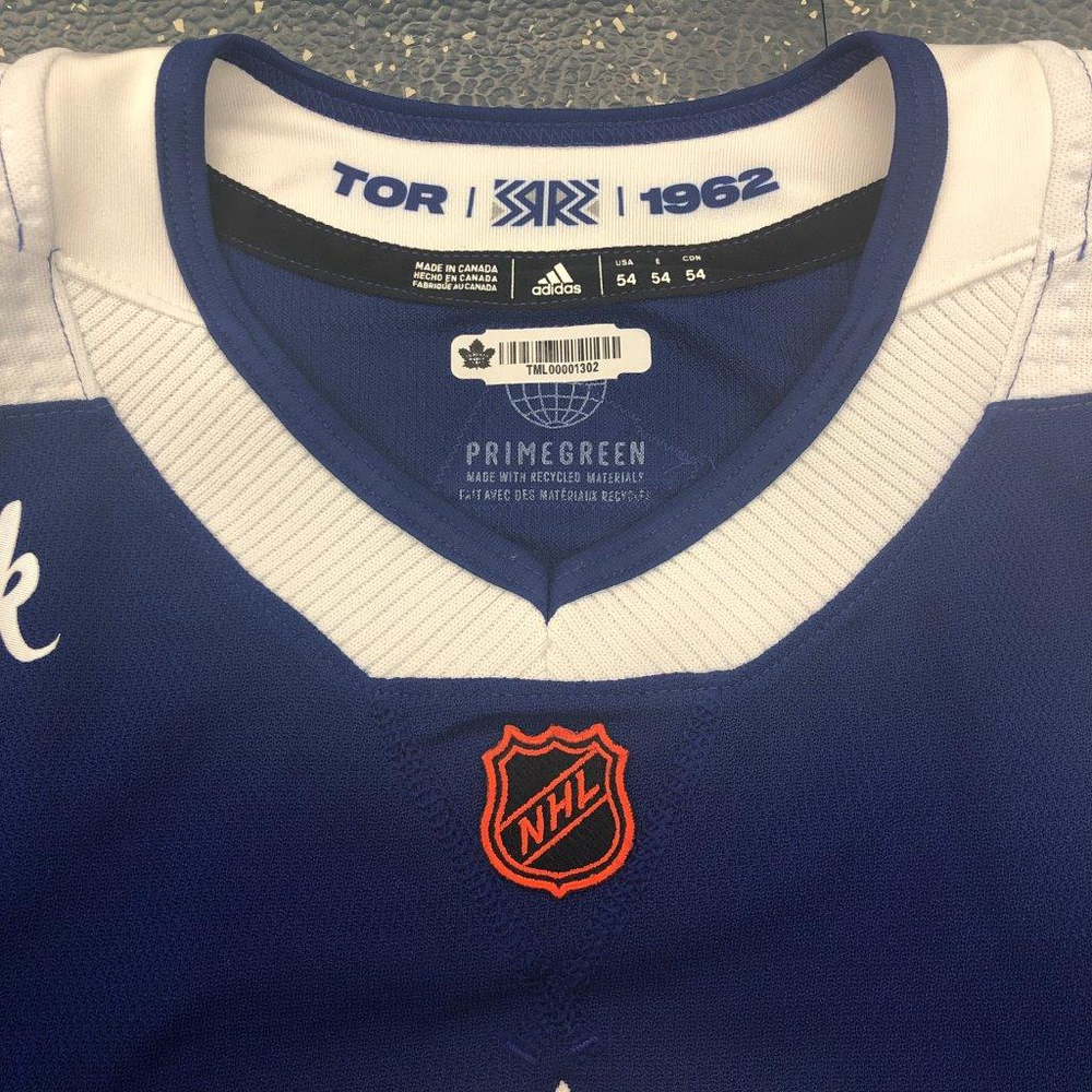 #16 "A" Mitchell Marner 2022-23 Reverse Retro Game Worn Sweater w ...