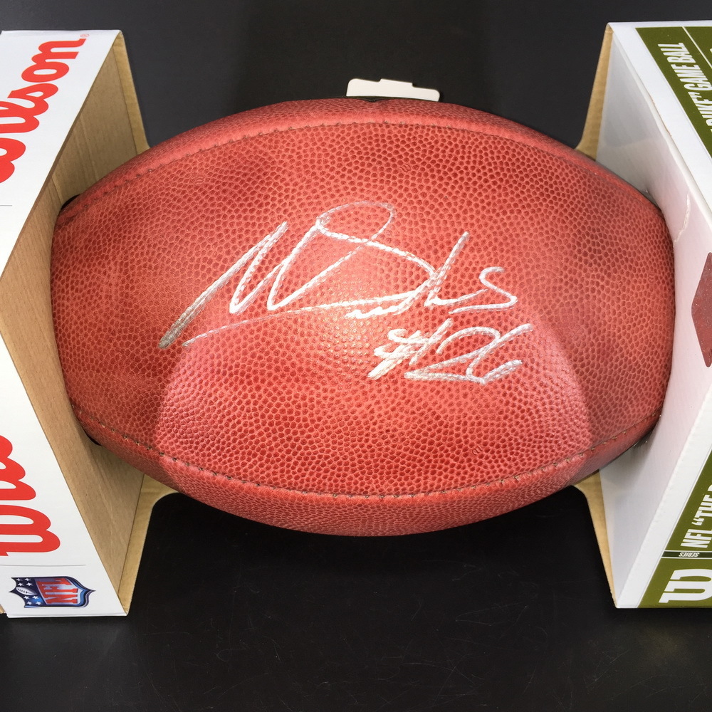 NFL - Eagles Miles Sanders Signed Authentic Football | The official ...