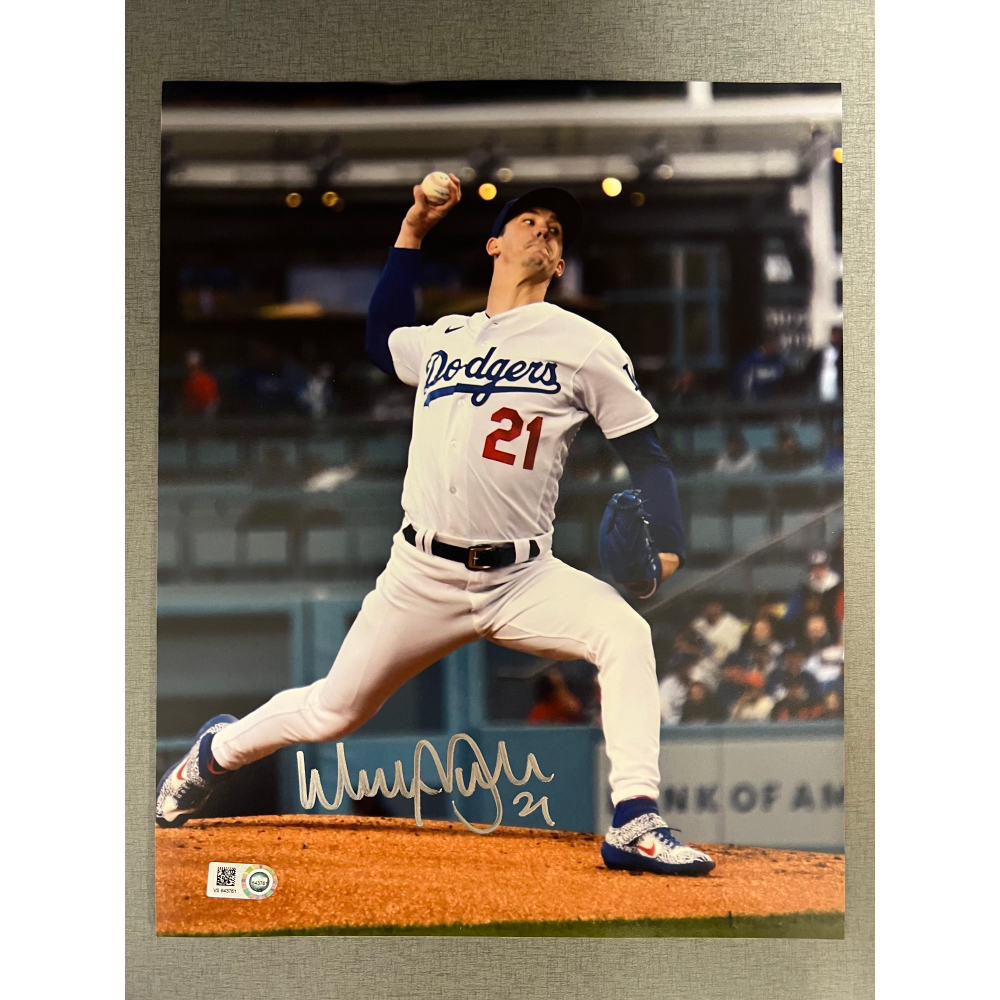 Walker Buehler MLB Authenticated Autographed Photo | Los Angeles ...