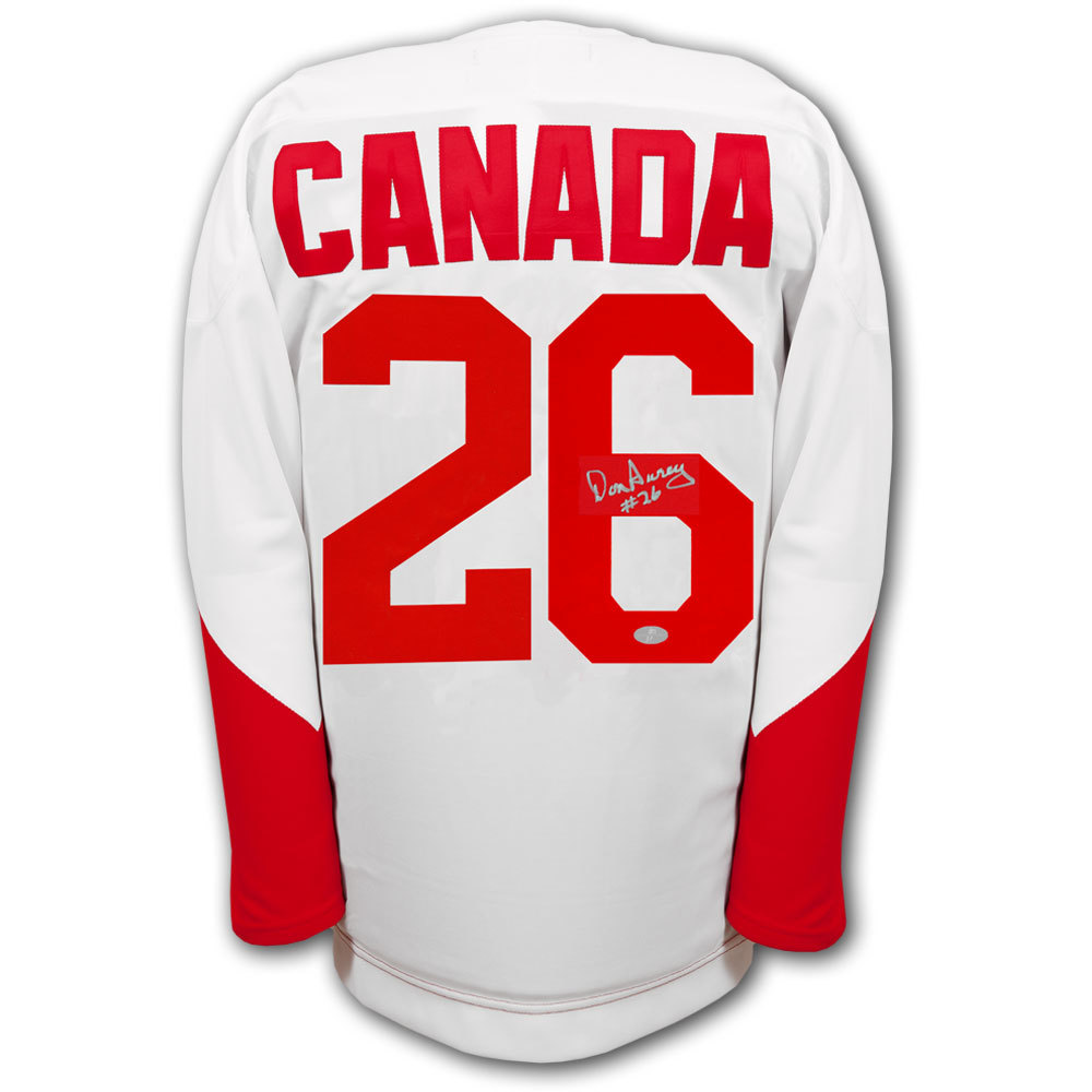 Don Awrey Team Canada 1972 Summit Series Autographed Jersey - NHL Auctions