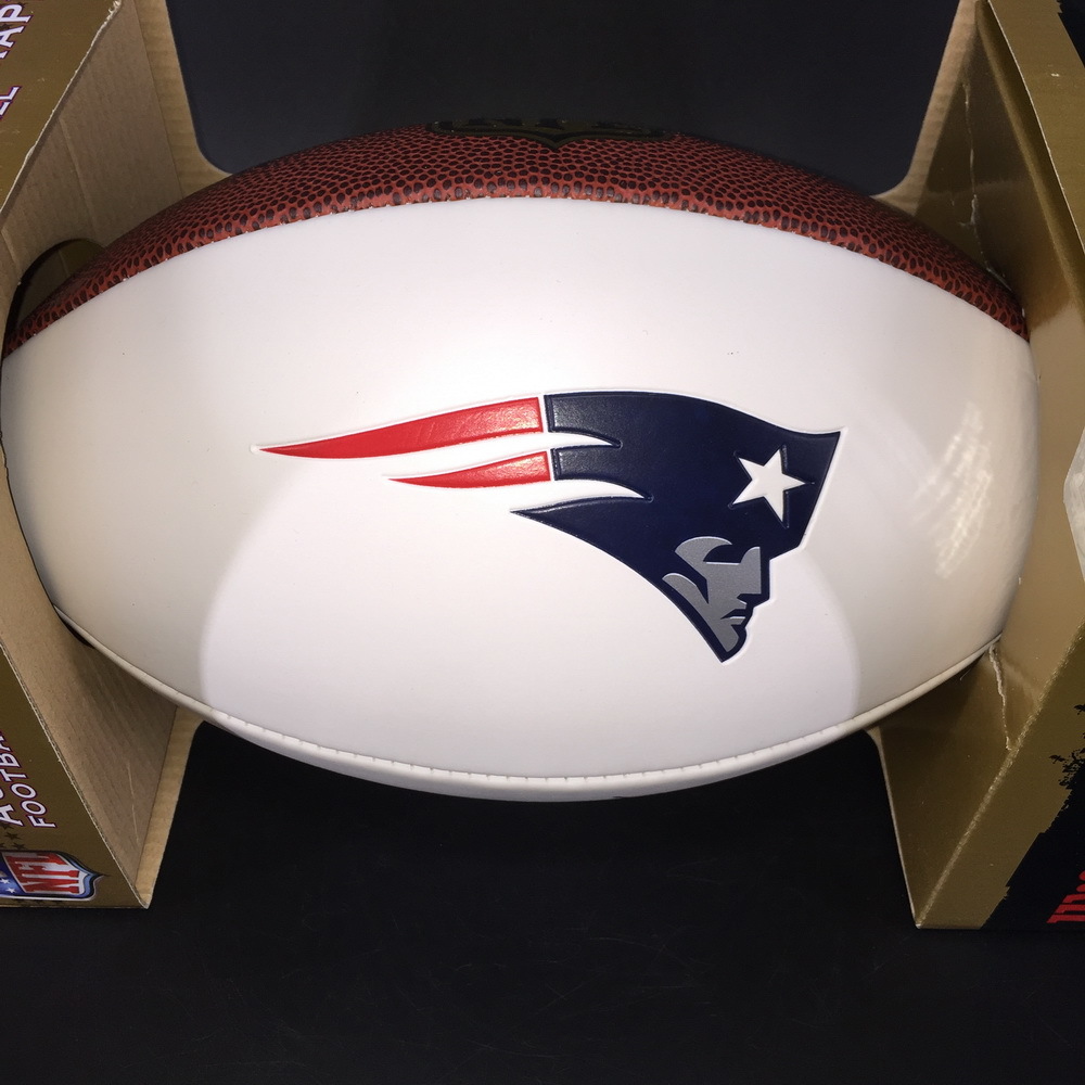Patriots - Adrian Wilson Signed Panel Ball w/ Patriots Logo | The ...