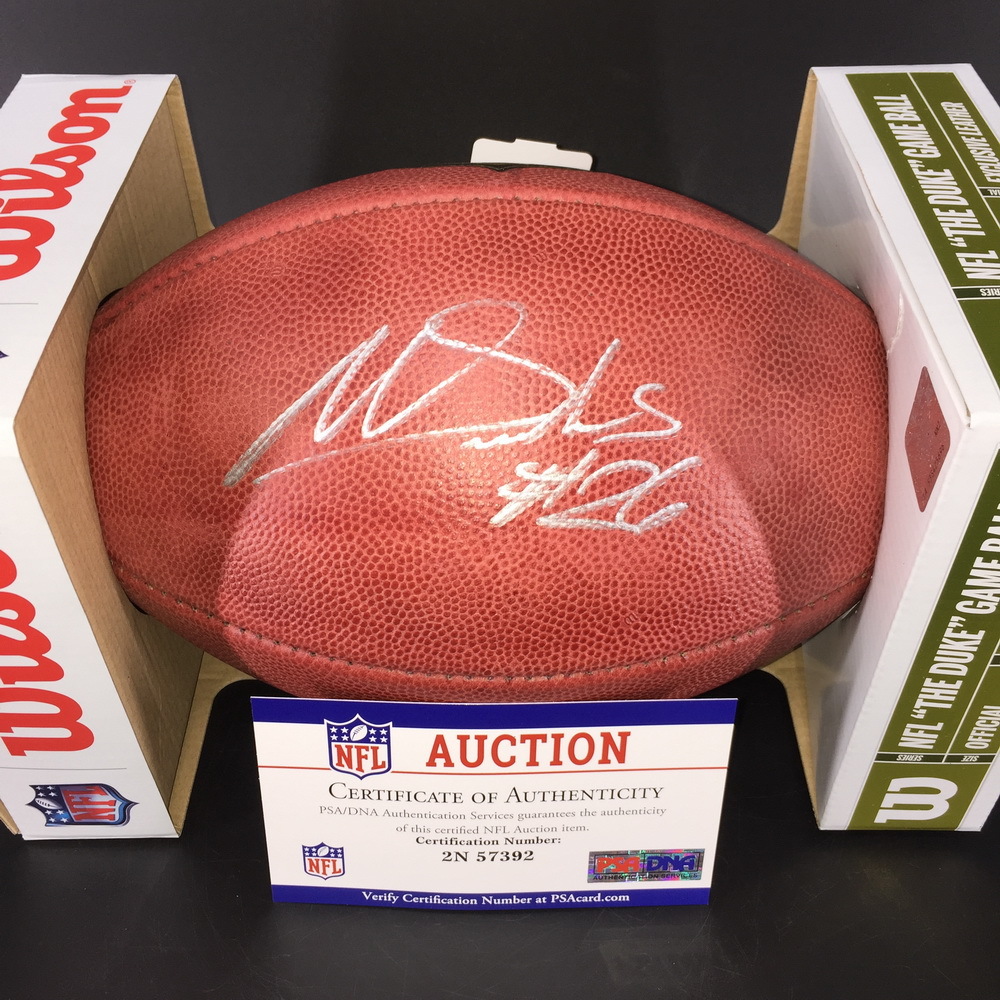 NFL - Eagles Miles Sanders Signed Authentic Football | The official ...