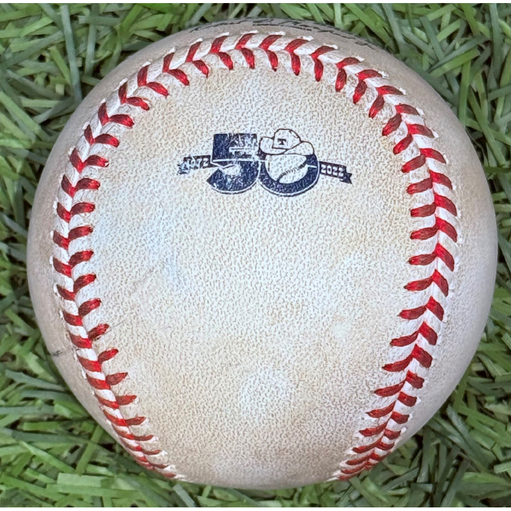 Game-Used Baseball: Cole Ragans Six (6) Pitches - MLB Debut (MLB ...