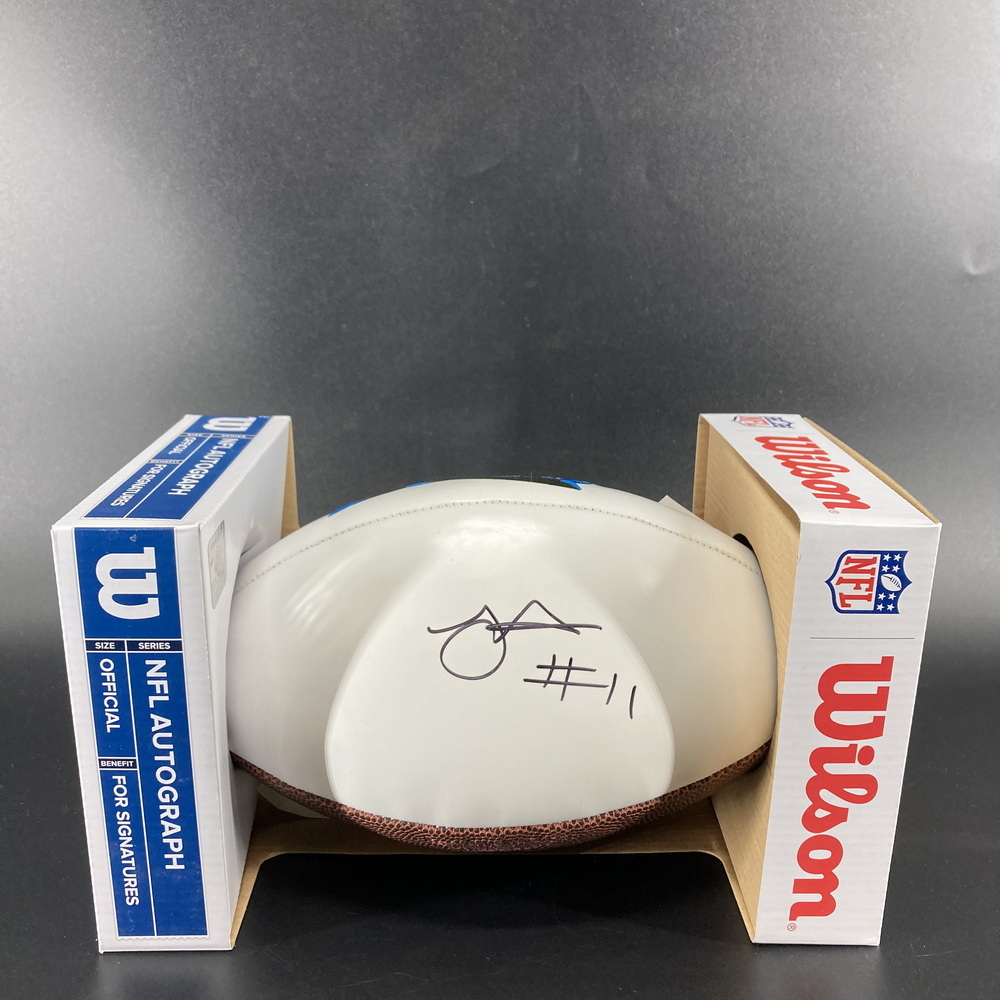 Panthers - Robby Anderson Signed Panel Ball With Panthers Logo | The ...