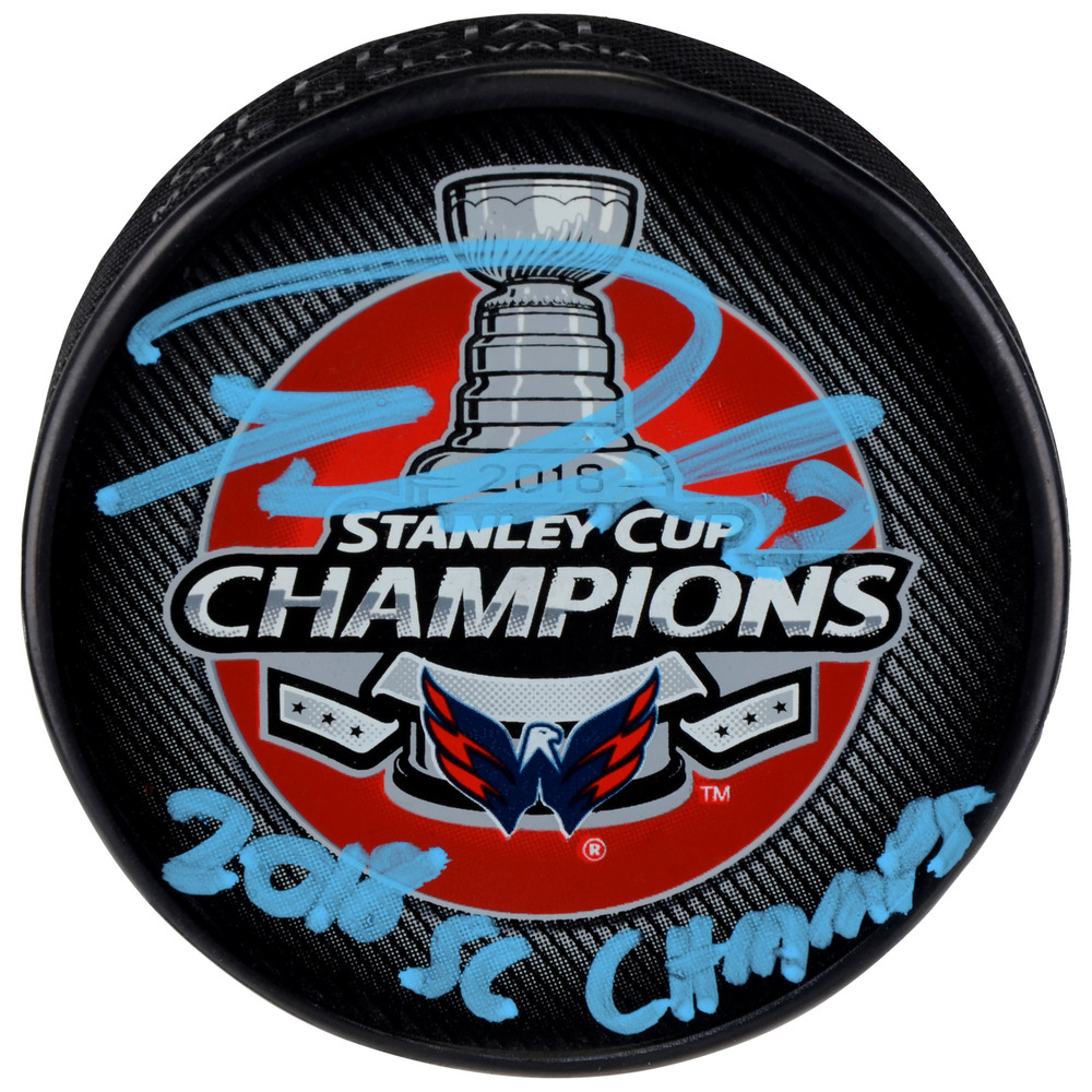 Tom Wilson Washington Capitals 2018 Stanley Cup Champions Autographed ...
