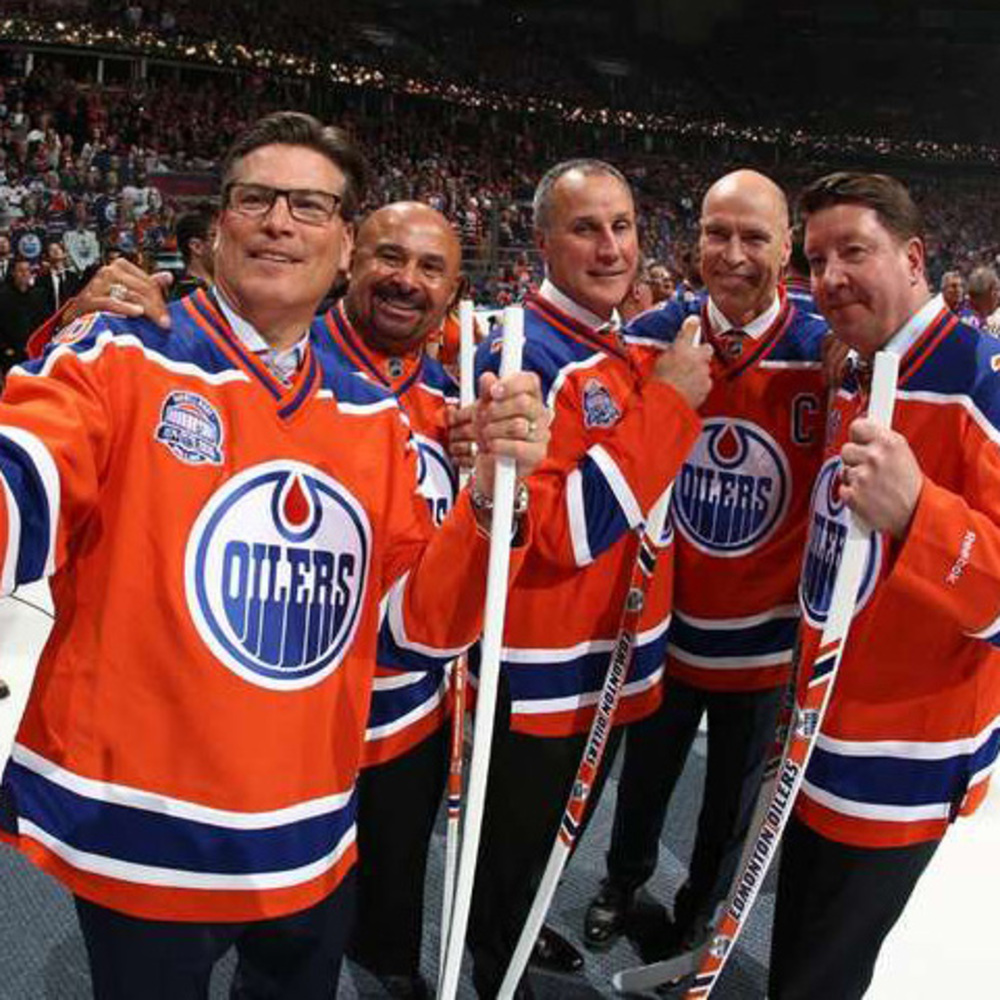 Grant Fuhr #31 - Autographed Rexall Place Farewell Night Ceremony Used ...