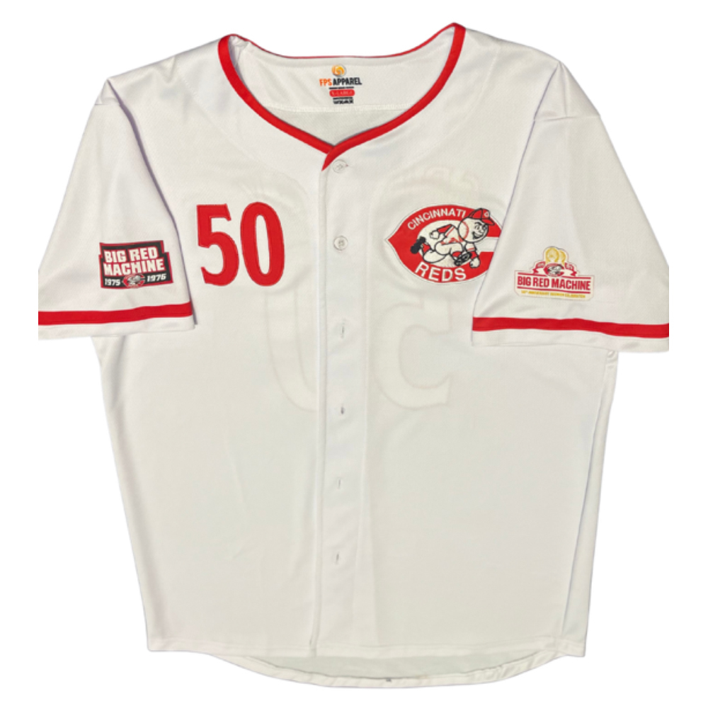 Dan Driessen - Autographed Jersey - 50th Anniversary of the Big Red ...