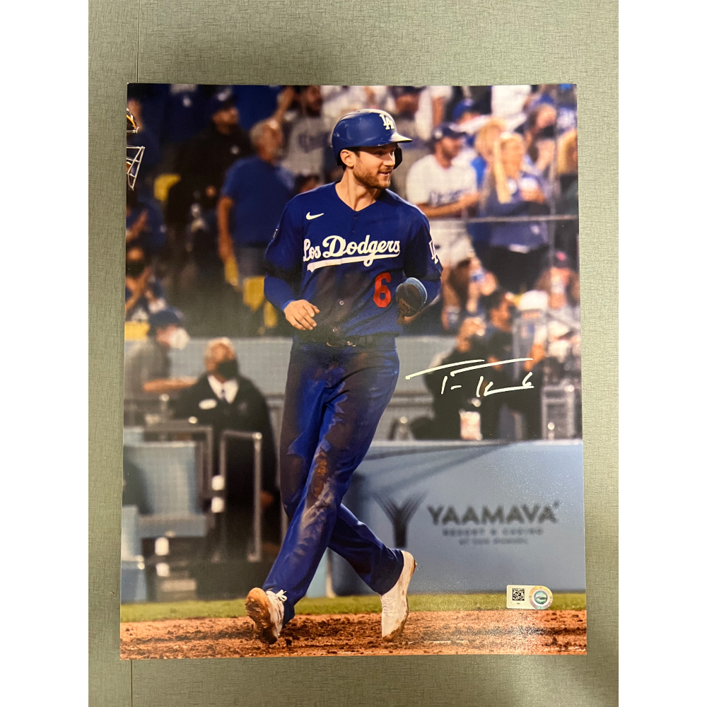 Trea Turner MLB Authenticated Autographed 8x10 Photo | Los Angeles ...