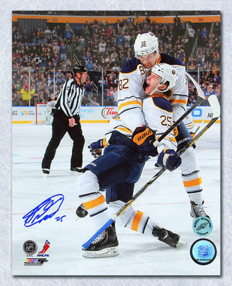 Mikhail Grigorenko Buffalo Sabres Autographed 1st NHL Goal 8x10 Photo - NHL Auctions