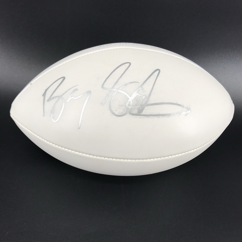 NFL - Lions Barry Sanders Signed Panel Ball | The official auction site ...
