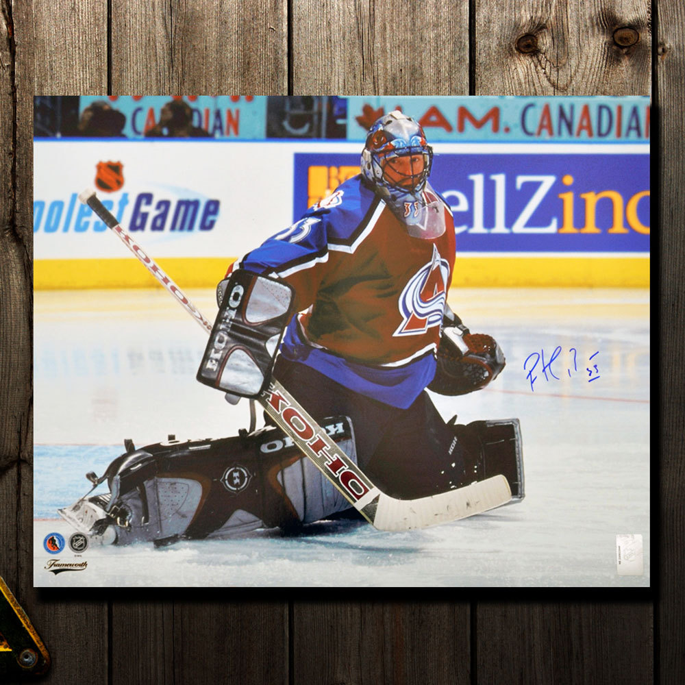 Patrick Roy Colorado Avalanche Autographed 16x20 - NHL Auctions