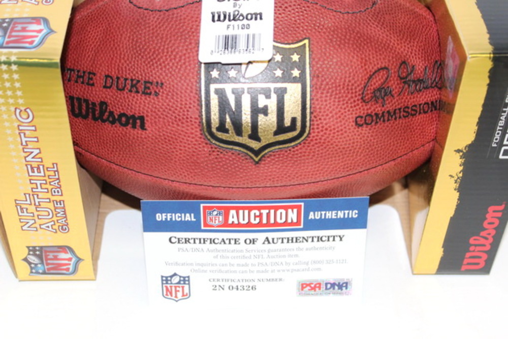NFL - RAMS SAMMY WATKINS SIGNED AUTHENTIC FOOTBALL | The official ...
