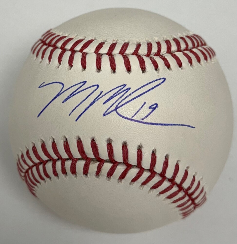 Mason Miller Autographed Baseball | MLB Auctions