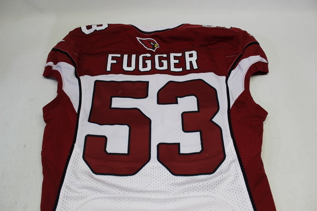 CARDINALS - TIM FUGGER 2012 GAME ISSUED NIKE JERSEY - SIZE 44 | The ...