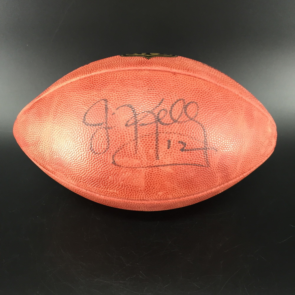 Bills - Jim Kelly Signed Authentic Football AFL 50th Anniversary | The ...