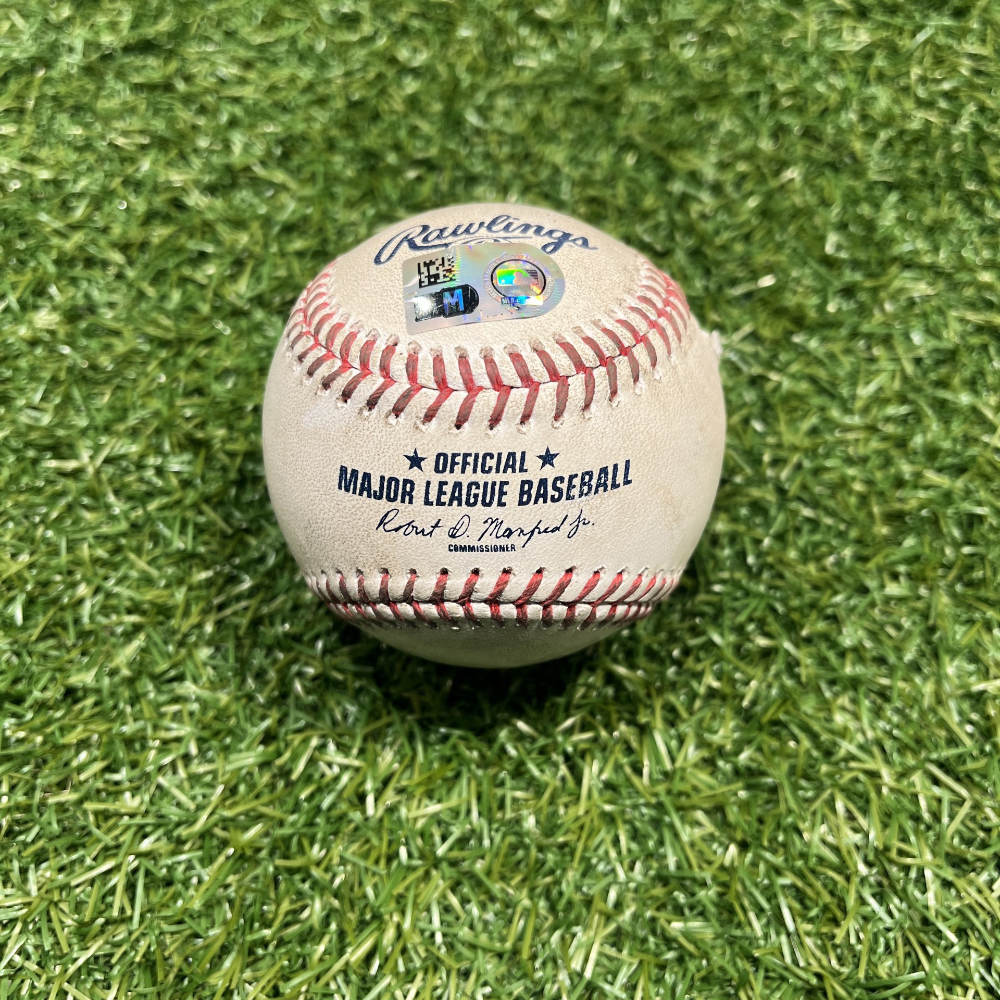 Game-Used 2024 ALDS Game 3 Postseason Baseball: 2024 AL MVP Winner ...