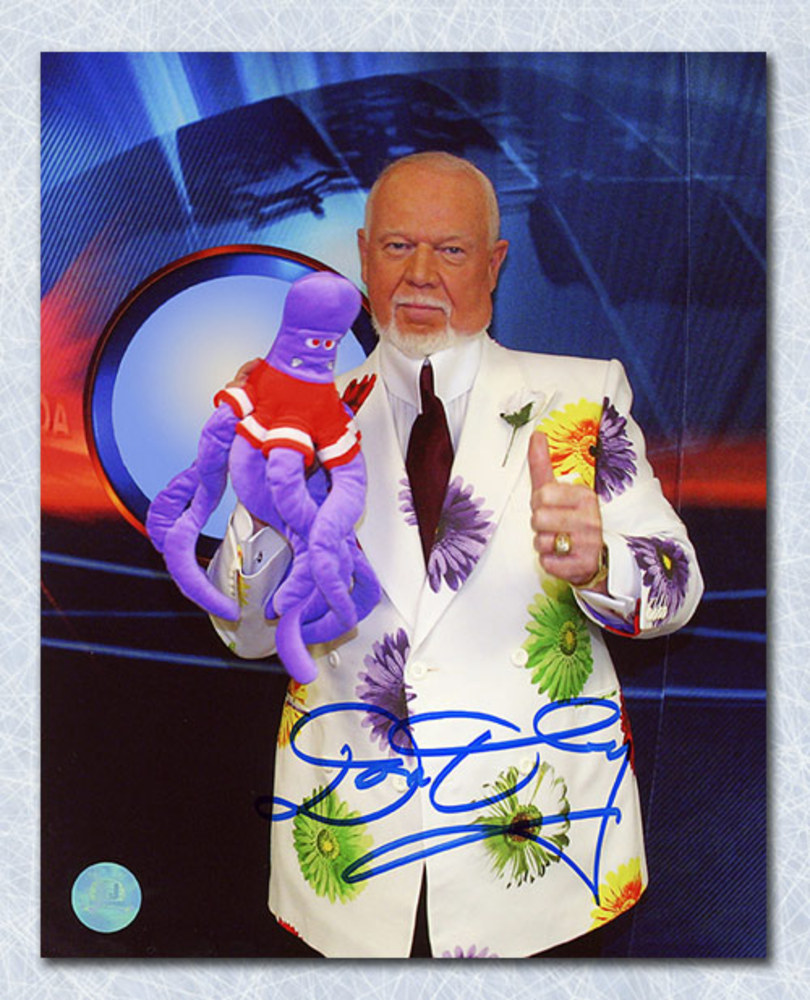 Don Cherry Coach's Corner Autographed Detroit Octopus 8x10 Photo - NHL ...