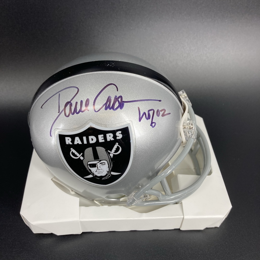 HOF - Raiders Dave Casper Signed Mini Helmet | The official auction ...