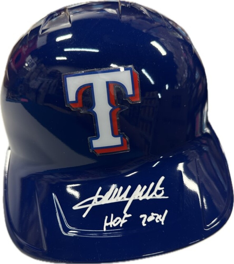Adrian Beltre Autographed "HOF 24" Rangers Batting Helmet | MLB Auctions