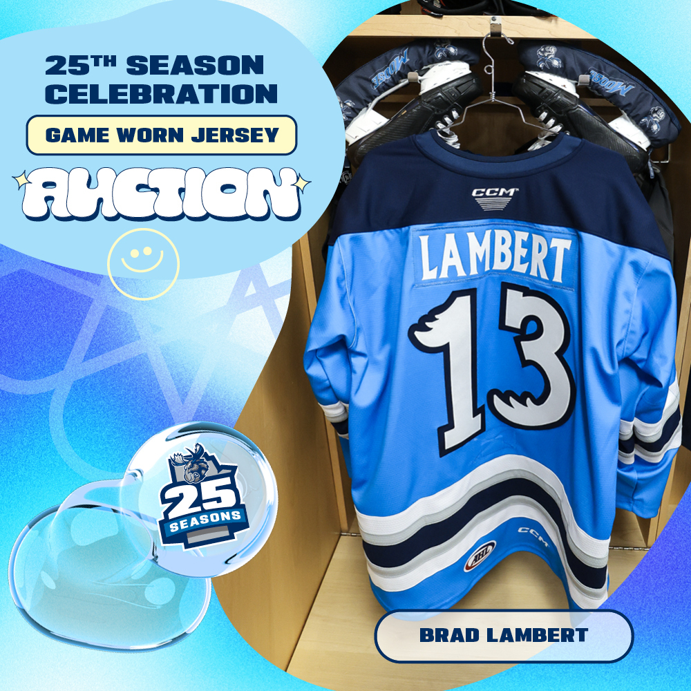 BRAD LAMBERT Game Worn 25th Season Jersey - NHL Auctions