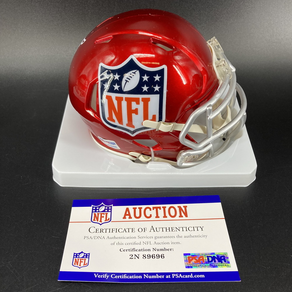 HOF - Packers Ron Wolf Signed NFL Shield Mini Helmet | The official ...