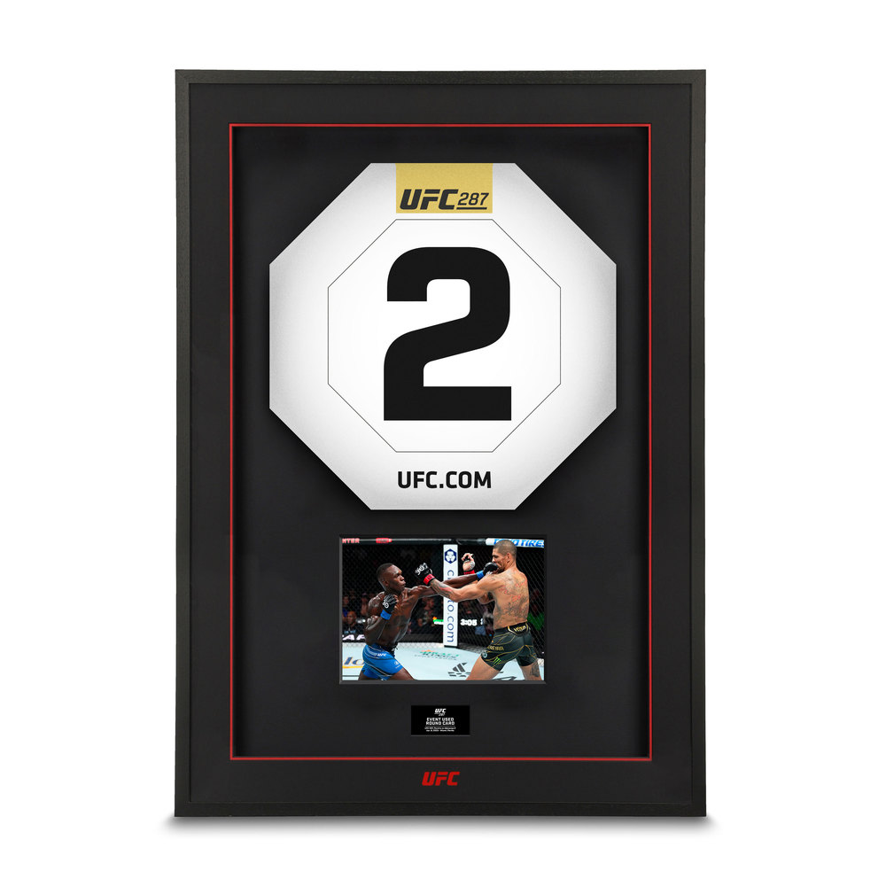 UFC 287: Pereira vs Adesanya 2 Round Two Card | UFC Collectibles