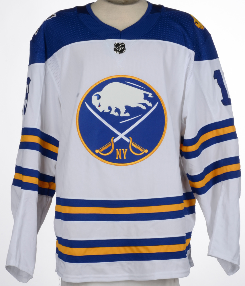 Jake McCabe Buffalo Sabres Game-Worn 2018 NHL Winter Classic Jersey ...