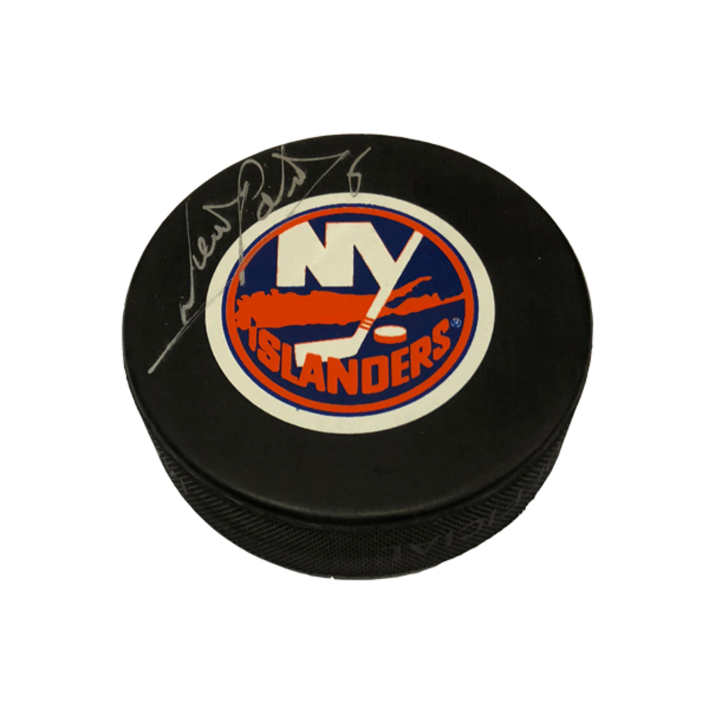 DENIS POTVIN Signed New York Islanders Puck (Exact Puck Shown) - NHL ...