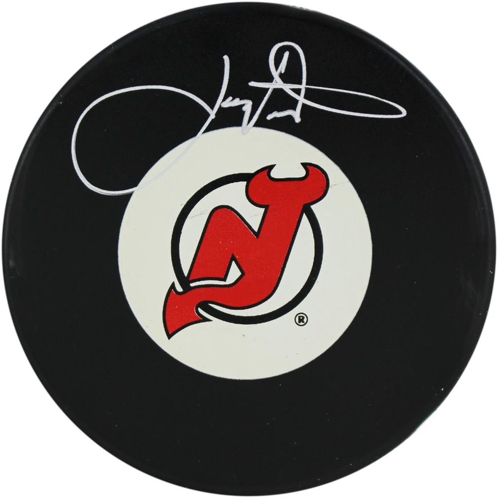 Joe Nieuwendyk Signed New Jersey Devils Puck - NHL Auctions