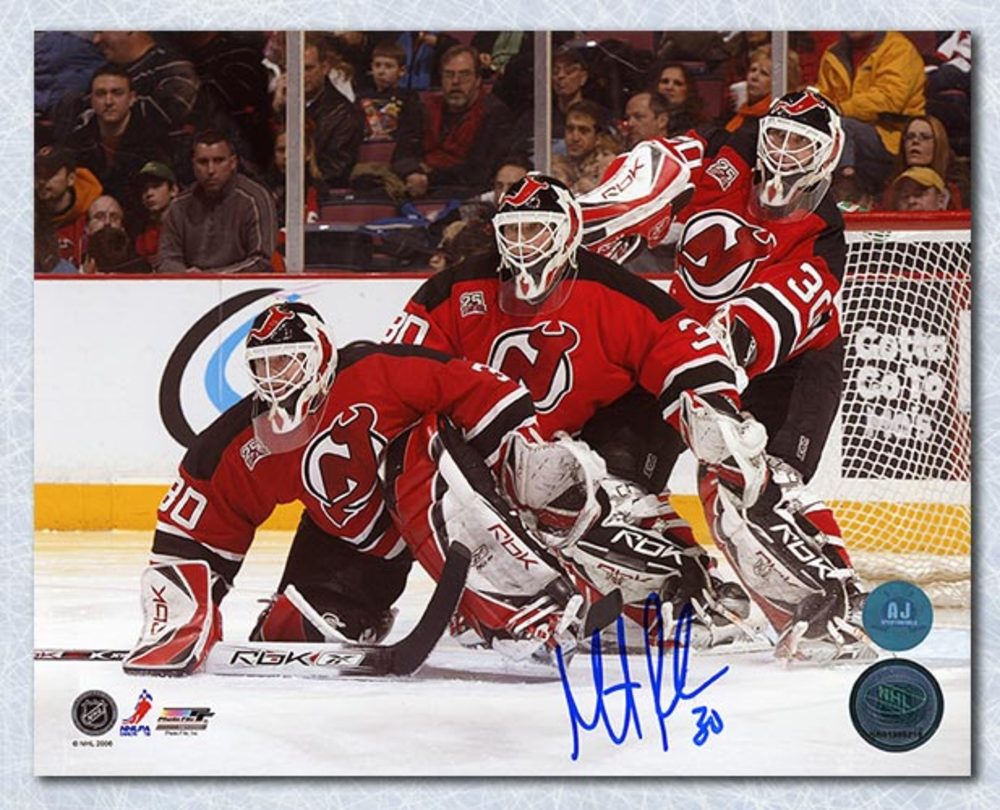 Martin Brodeur New Jersey Devils Autographed Multi Exposure 8x10 Photo ...