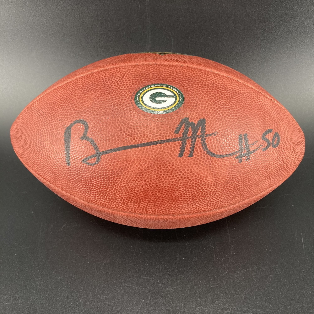 PCF - Packers Blake Martinez Signed Authentic Football | The official ...