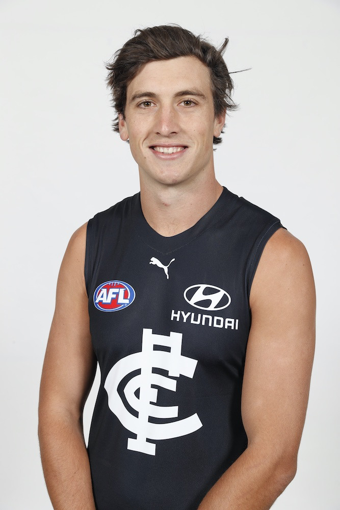 2021 AFL Indigenous Player Guernsey #22 - Caleb Marchbank | The Carlton ...