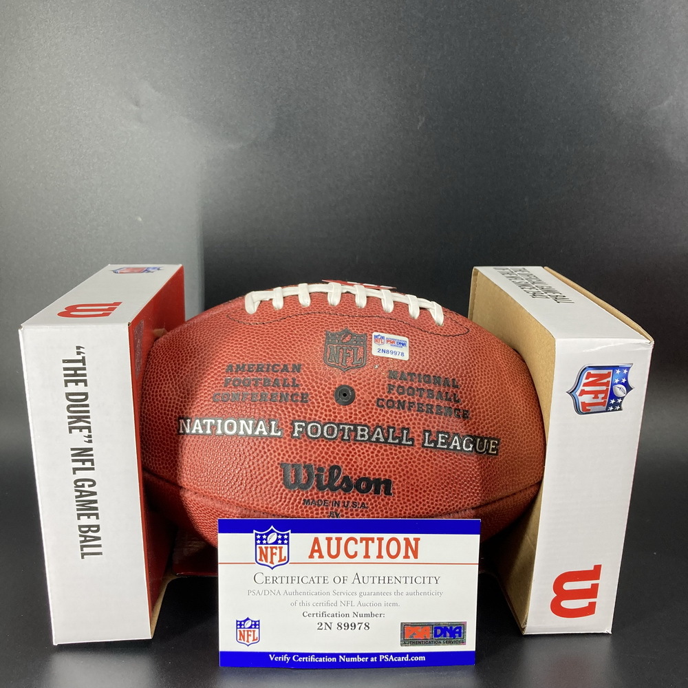NFL Auction | HOF - Steelers Donnie Shell Signed Authentic Football