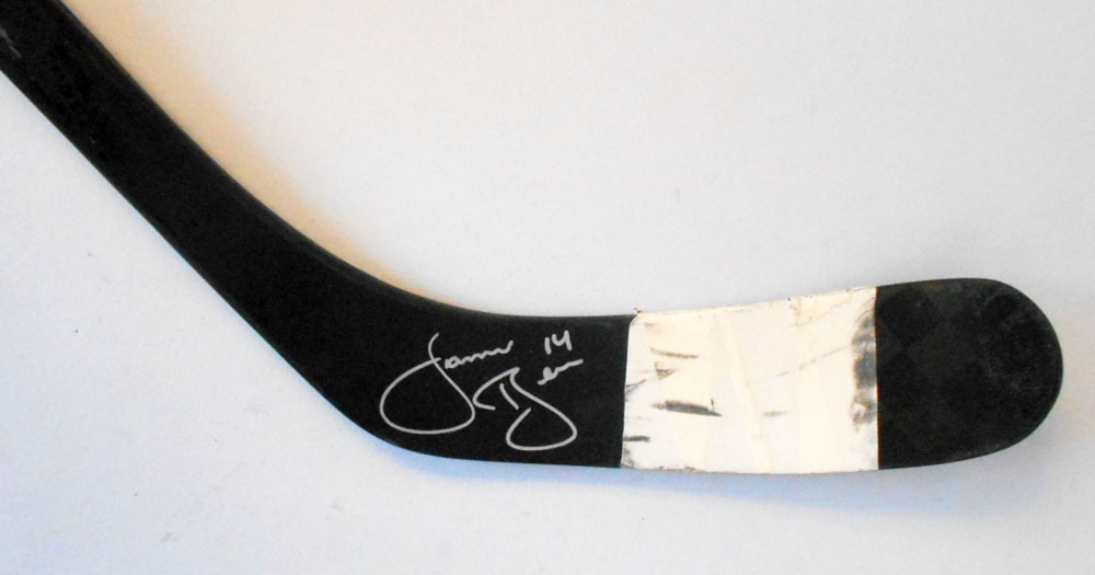 #14 Jamie Benn Game Used Stick - Autographed - Dallas Stars - NHL Auctions