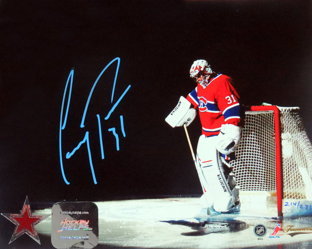 Carey Price Signed Montreal Canadiens SPOTLIGHT 8x10 - NHL Auctions
