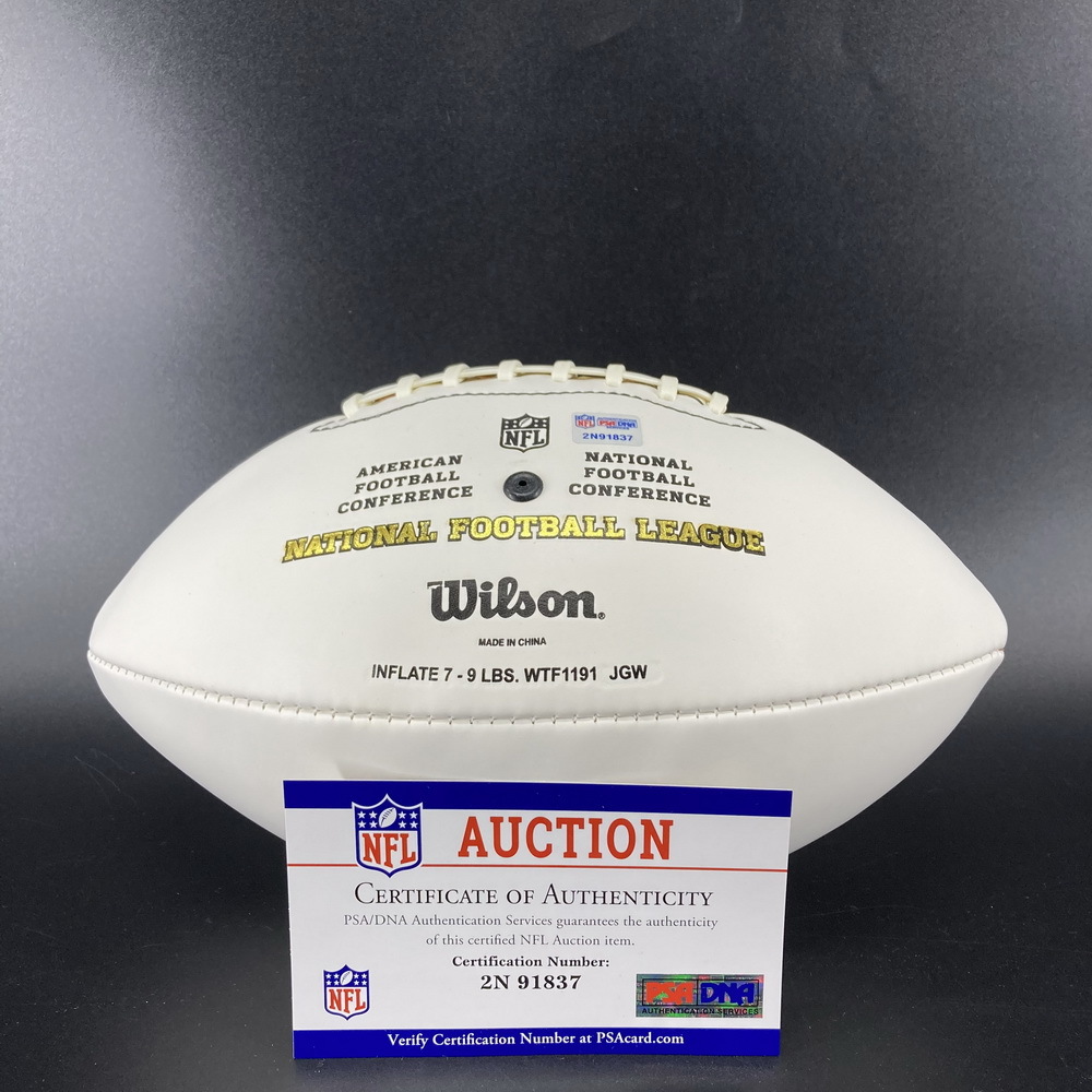 Panthers - Michael Oher Signed Panel Ball With Panthers Logo | The ...